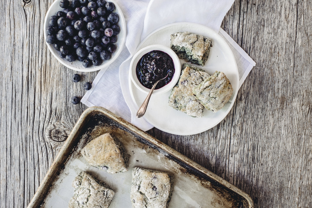 Blueberry scones – Oatbox